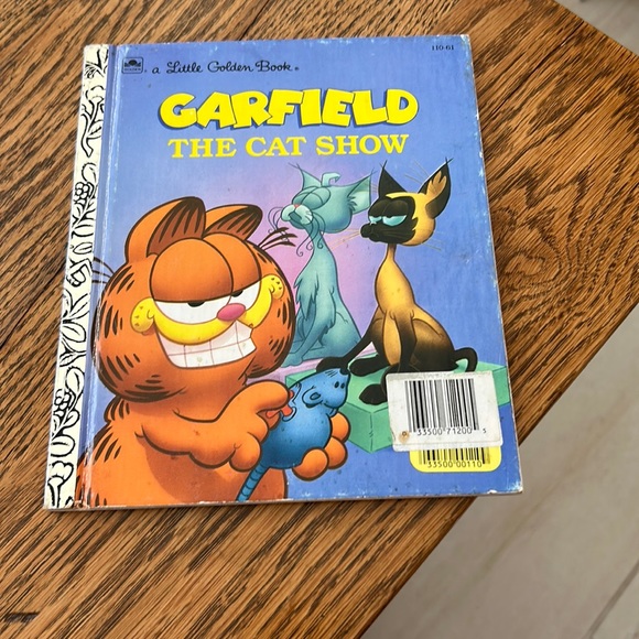 Golden Books | Other | Vintage Golden Book Garfield The Cat Show | Poshmark